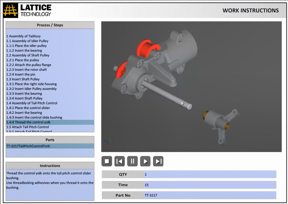 Share 3D CAD Data Models in Microsoft Excel